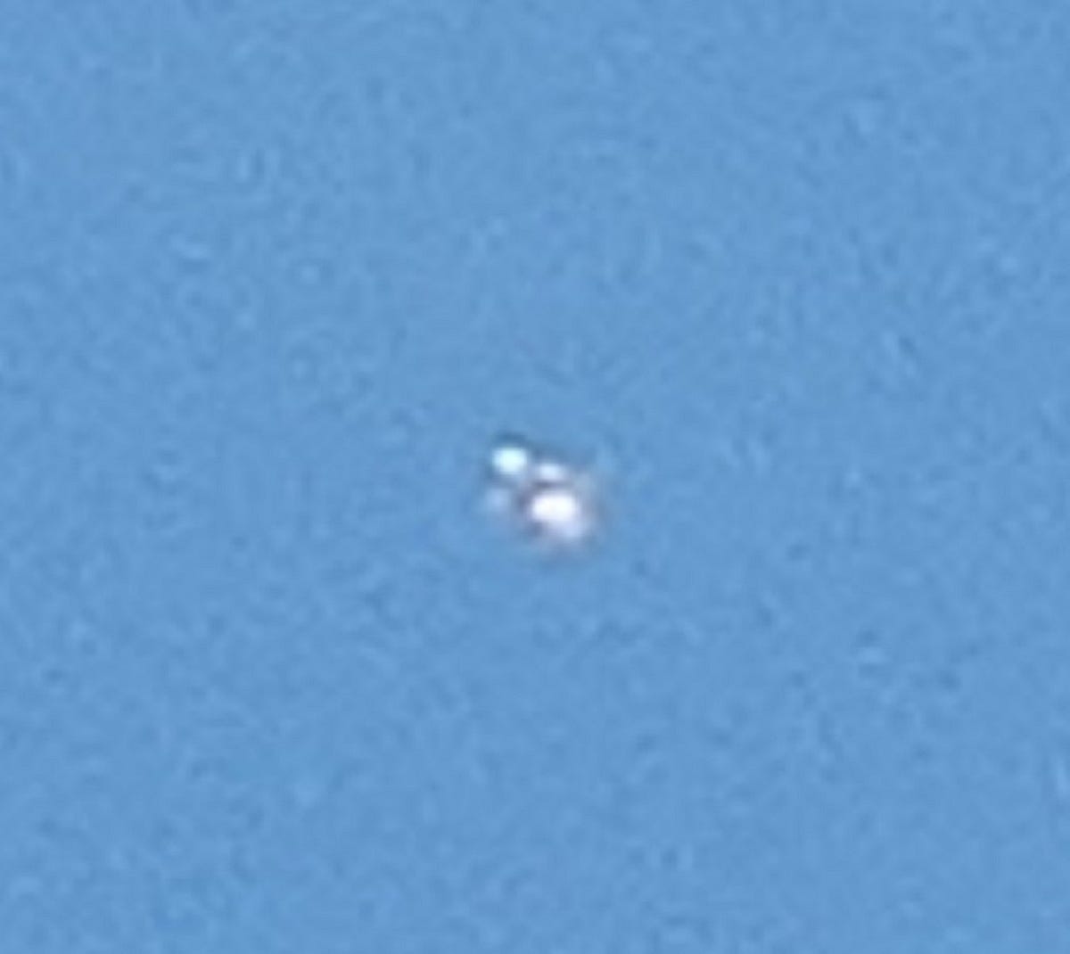 Multi-Lit UFO Captured,. I was sky-watching when I spotted a… | by ...