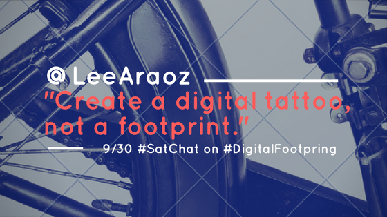 Twitter #SatChat Soiree on the Digital Footprint | by Taylor Jewett ...