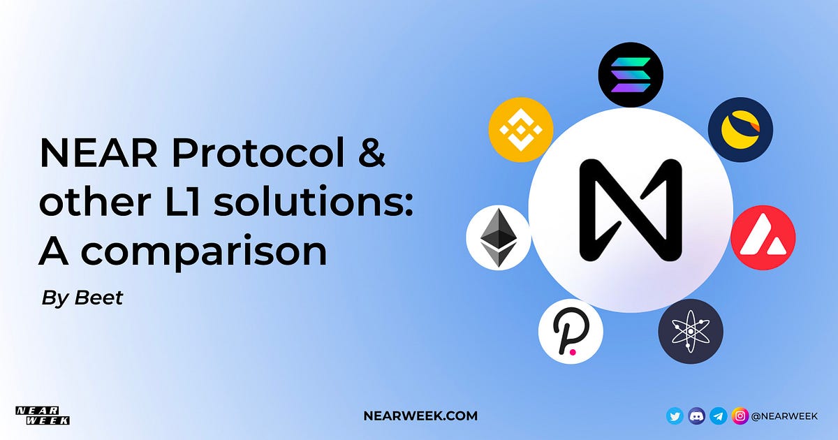 NEAR Protocol & other Layer-1 solutions: A comparison | by B93 ...
