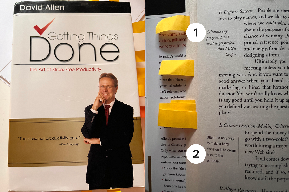 In the margins: quotes from David Allen’s GTD 📖 | by Kelsy Gagnebin ...