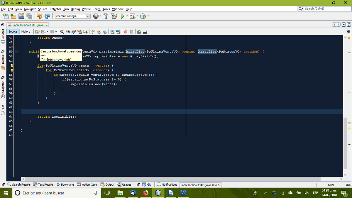 Sobre las operaciones funcionales en NetBeans - El Acordeon del Programador - Medium