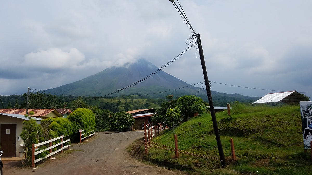 Zipping over Arenal. A bird’s eye view | by Abbey Tomlin | Humans of ...