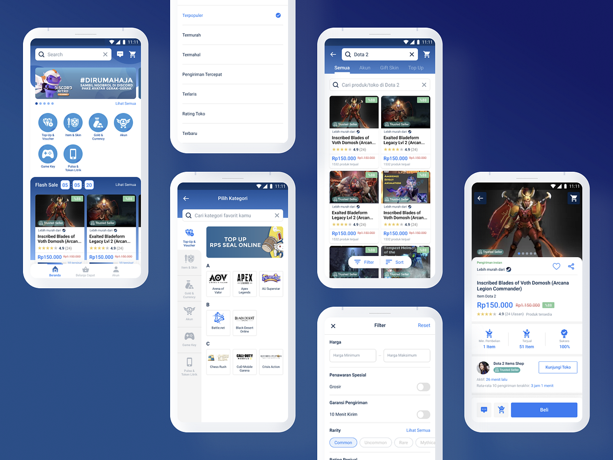 UI/UX Case Study — Itemku. Itemku is an application that provides… | by ...