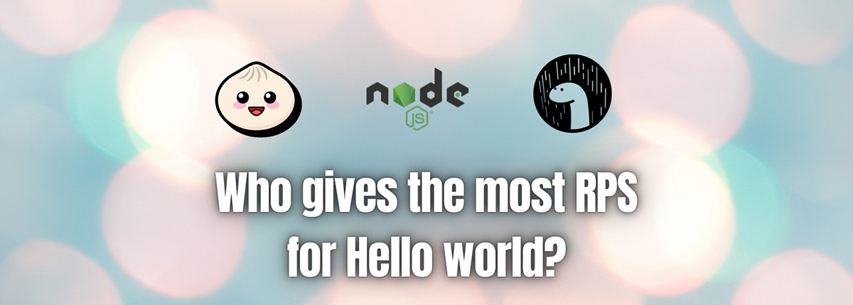 Who gives the most RPS for Hello world: Node.js, Deno, or Bun? | The JS runtimes