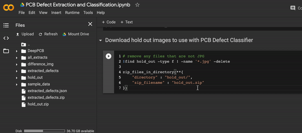 Building an End-to-End Defect Classifier Application for Printed ...