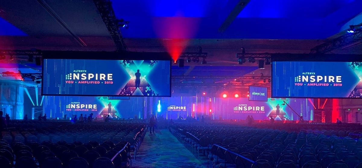 All Amped Up! A recap of Alteryx Inspire 2019 | by Wale Ilori | Slalom ...