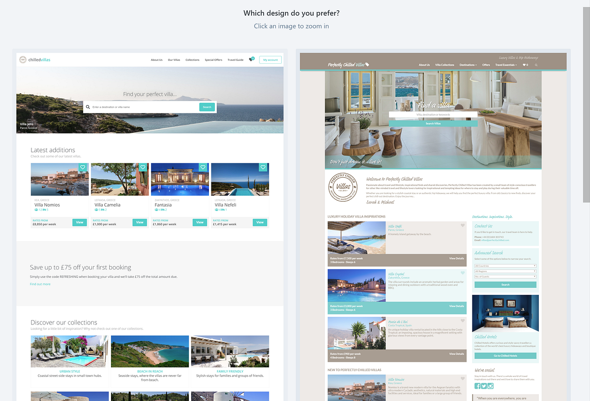 Testing a new design thanks to UsabilityHub… with unexpected results ...