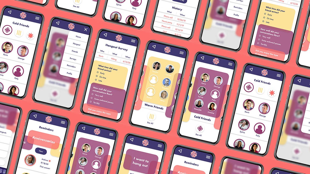 Friends Don’t End with Fri: A UX/UI Case Study | by Spencer Smith ...
