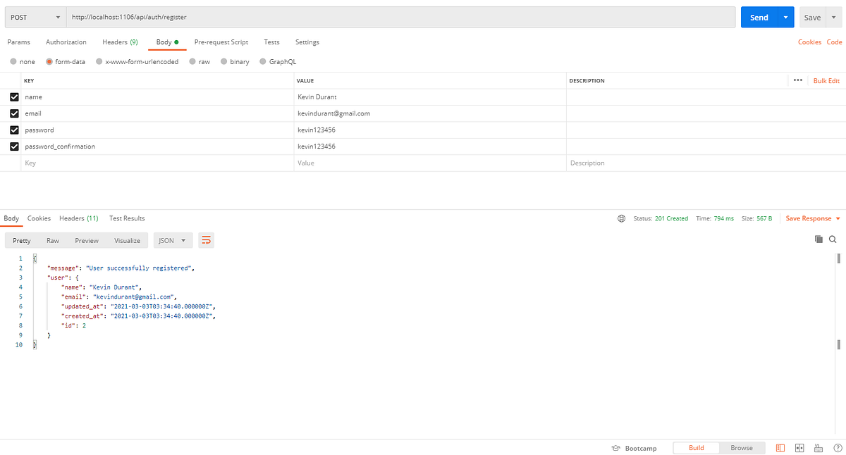 在laravel 8 Rest Api中應用json Web Token Jwt By Yu Cheng Hung Medium