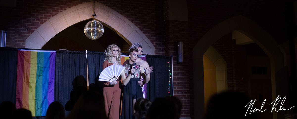 Not just walking the runway, drag queens walk the halls once more | by ...