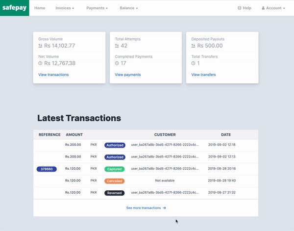 How to use Transaction Events. Learn how to take advantage of… | by Ziyad Parekh | The Safepay ...