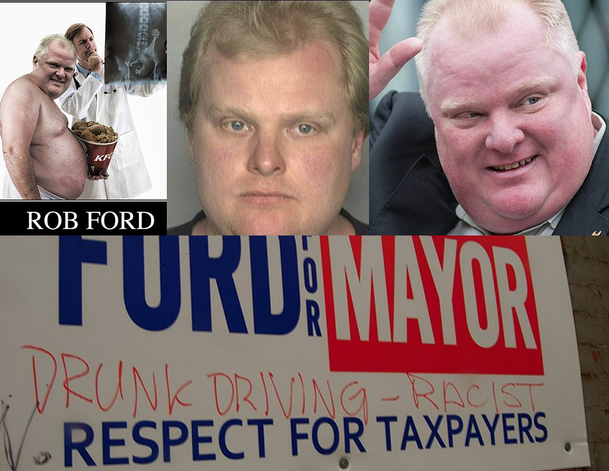 Rob Ford, Toronto’s Crack Smoking Mayor | by Kay Valley | ILLUMINATION ...
