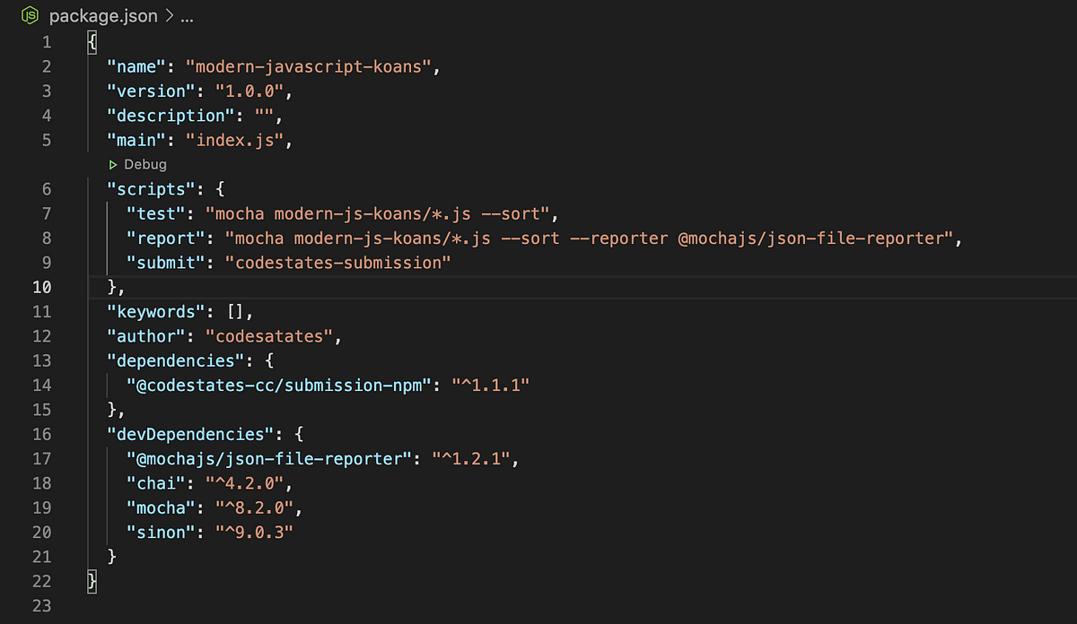 Package Json 아주 쉽게 알아보기 Package Json — Dependencies… By Gahee Kim