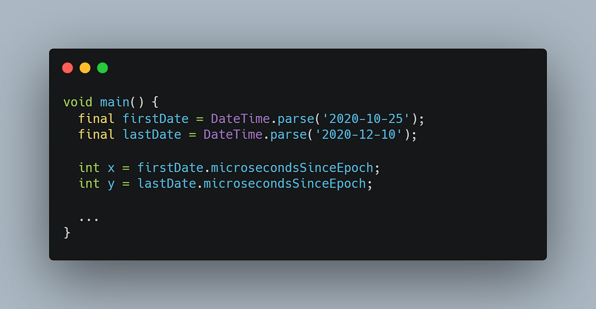 Linear Interpolation Of Dates In Dart Flutter Finding Middle Dates From Start And End Date 9720