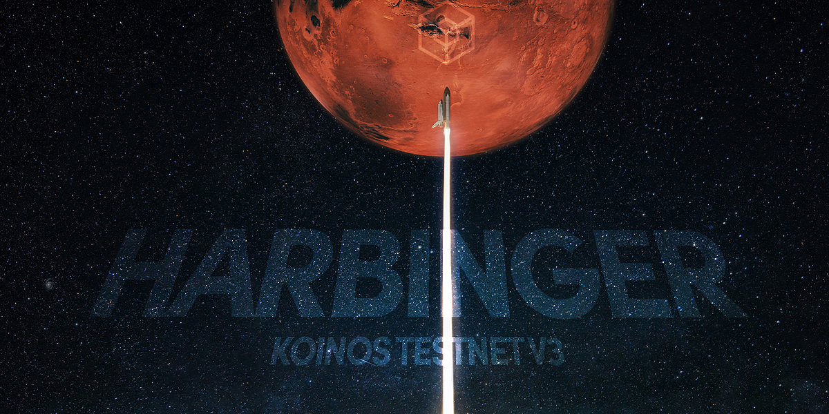 Koinos Testnet V3 is LIVE. The 3rd and final version of the Koinos ...
