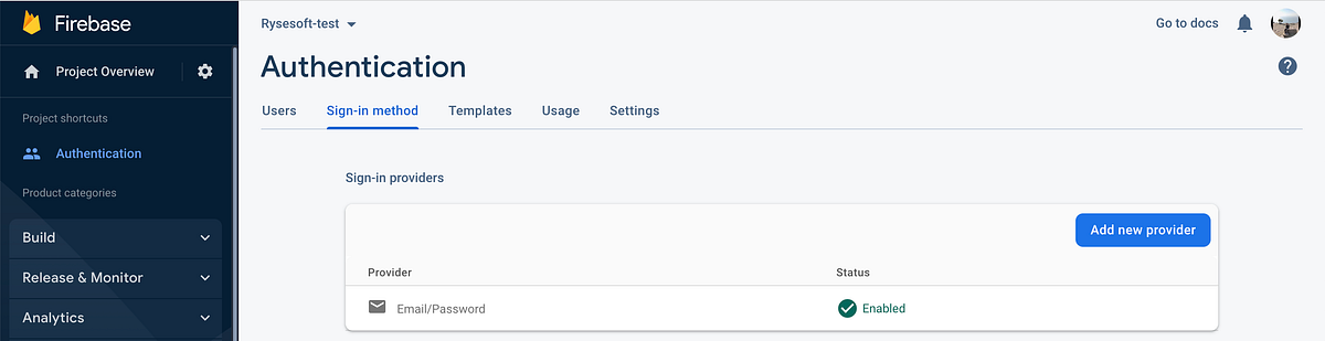 Firebase Authentication on Flutter | by RyseSoft | Jul, 2022 | Medium