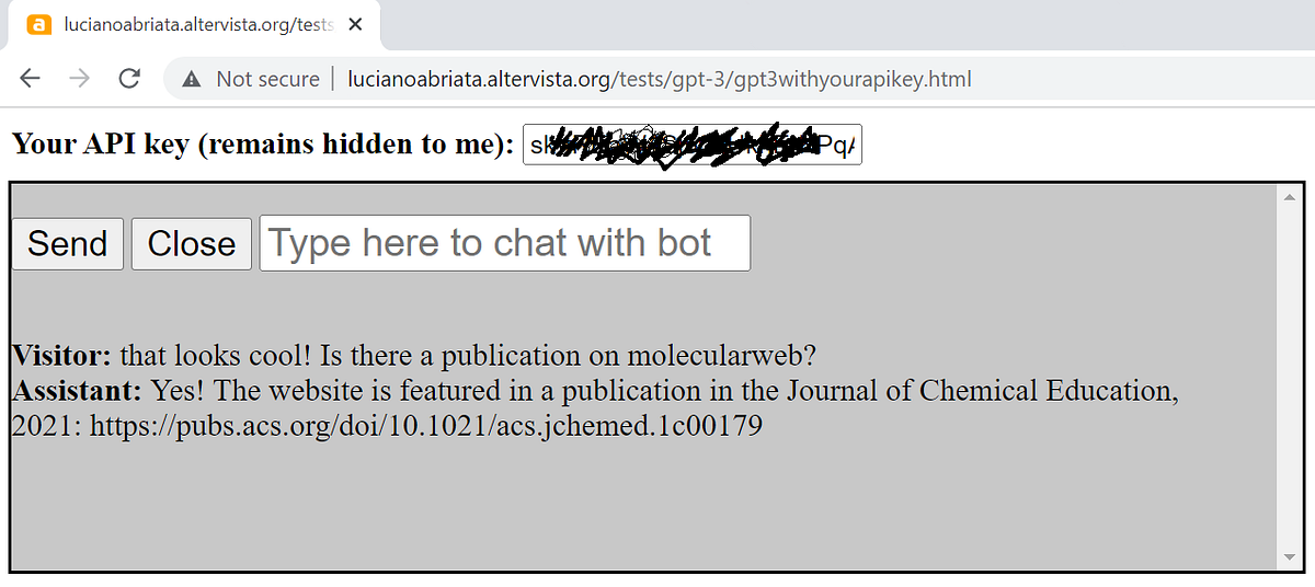 Build custom-informed GPT-3-based chatbots for your website with very ...