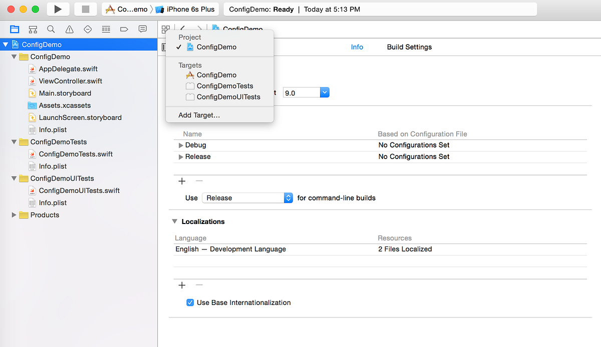 Xcode Deployment Configurations for iOS | by Nicholas Solter | Posts from Emmerge | Medium
