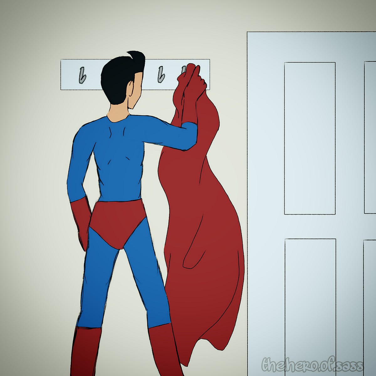 The Hero You Need Right Now. Hang up your cape, and save yourself. | by ...