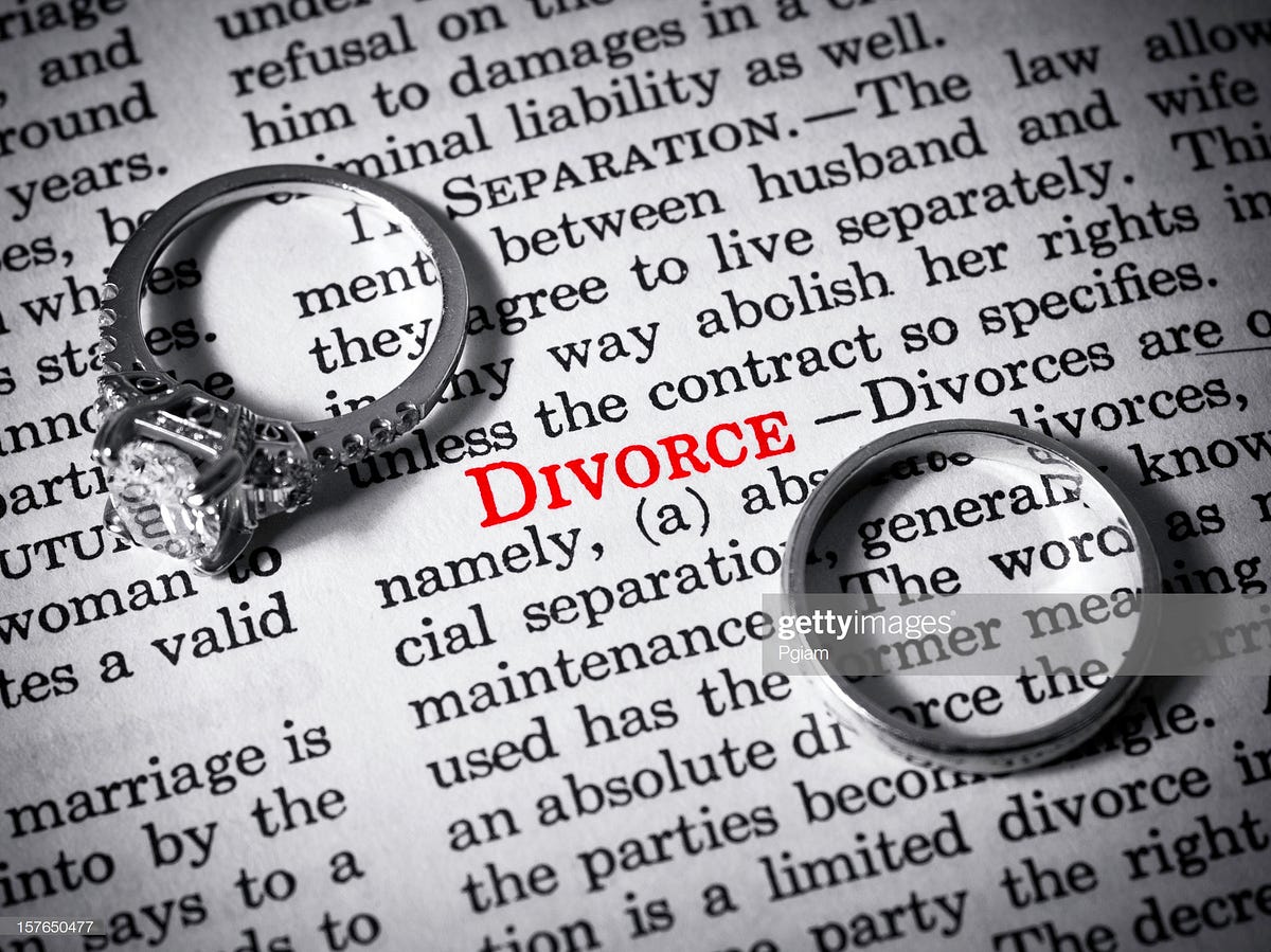 Divorce Then and Divorce Now. We all know someone who has been… | by ...