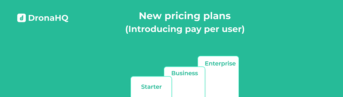 DronaHQ launches new user-based pricing | by Aaikansh | DronaHQ — Low ...
