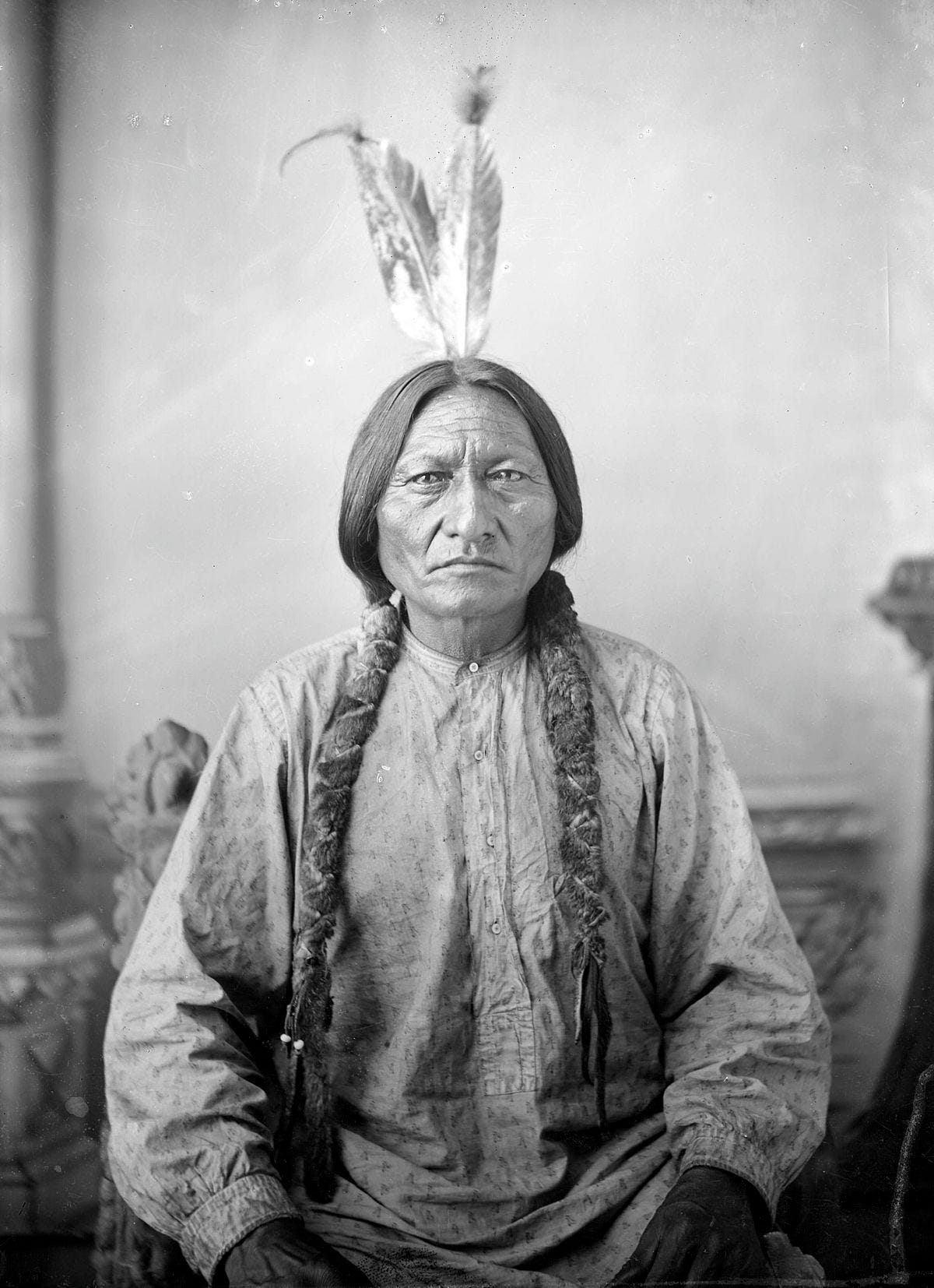 Carta do chefe Touro Sentado. Símbolo da resistência, Sitting Bull ...