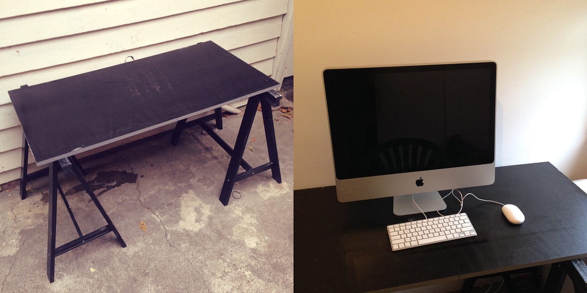 For Sale: Original Hipster Desk.. This might look like a trestle table ...