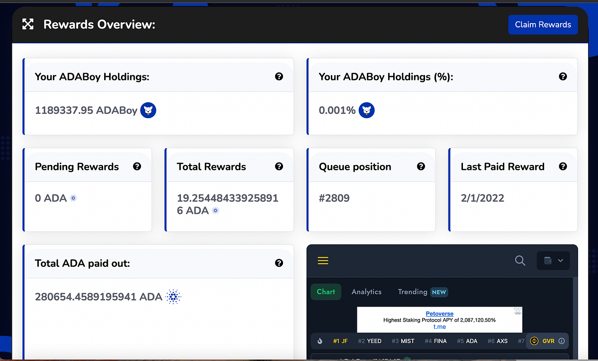 ADABoy #CryptoEducator — Crypto Vocabulary, ADABoy Dapp, and NFT ...