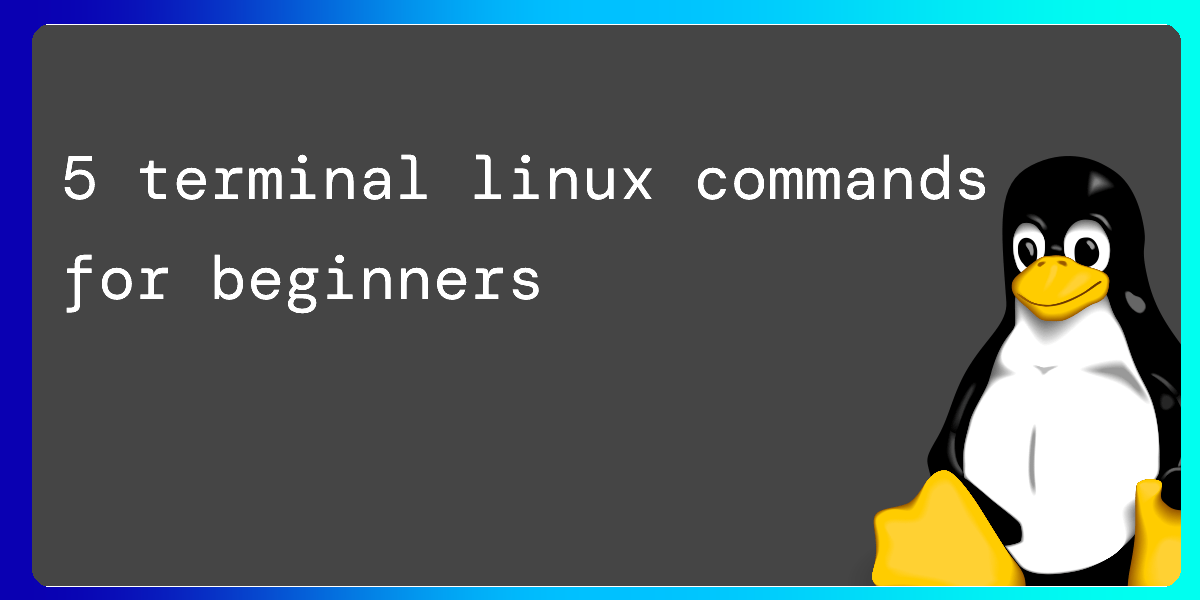 5 terminal linux commands for beginners | by Ivan Katkov | Sep, 2022 | Medium