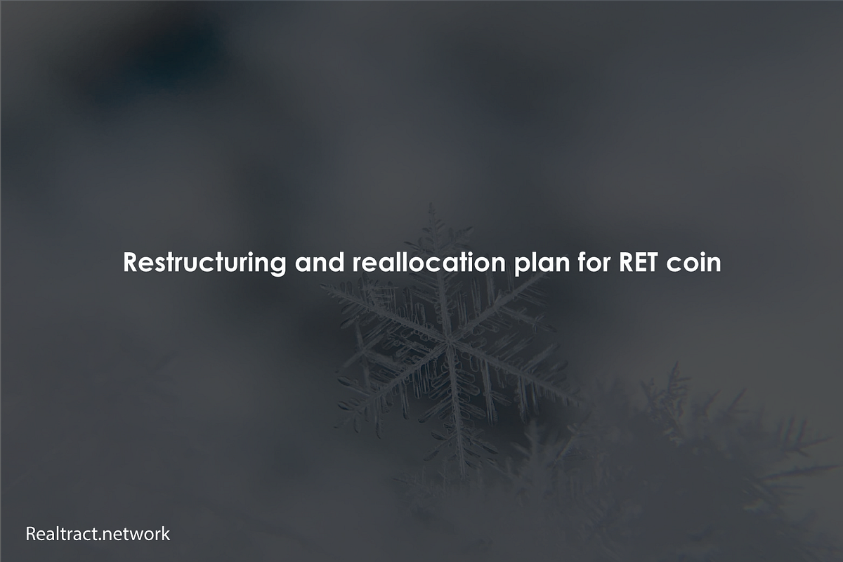 Total 15 Billion RET token will be frozen until the completion of ...