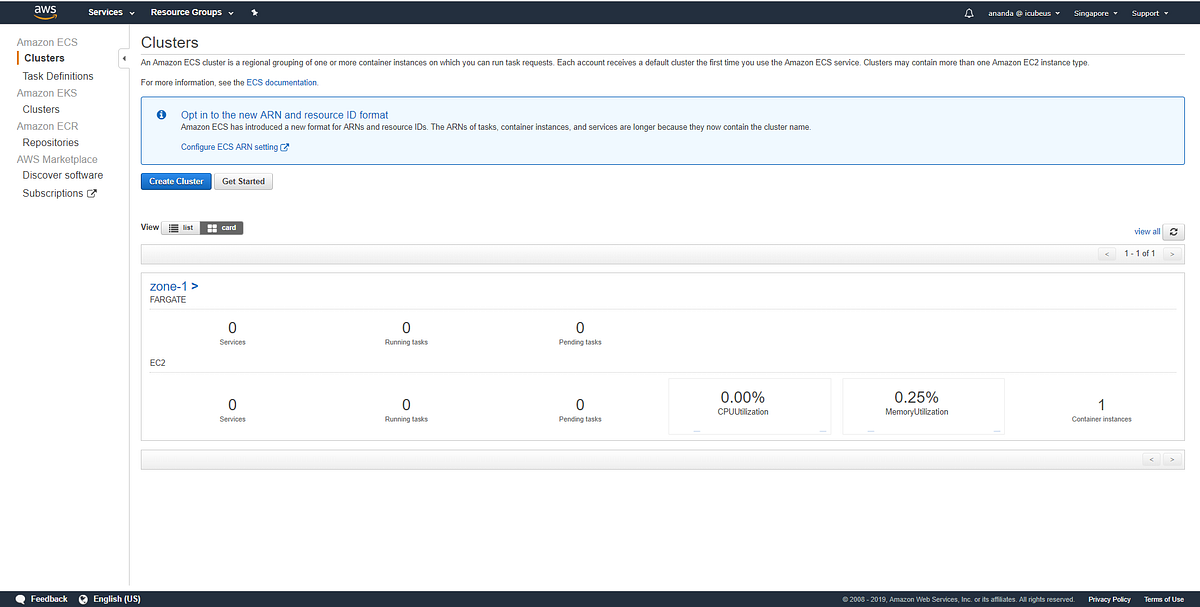Deploy nginx using AWS ECS service | by Ananda Putra Syafaat | Medium