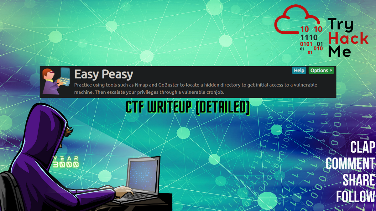 TryHackMe- Easy Peasy CTF Writeup (Detailed) | by Hassan Sheikh | InfoSec Write-ups