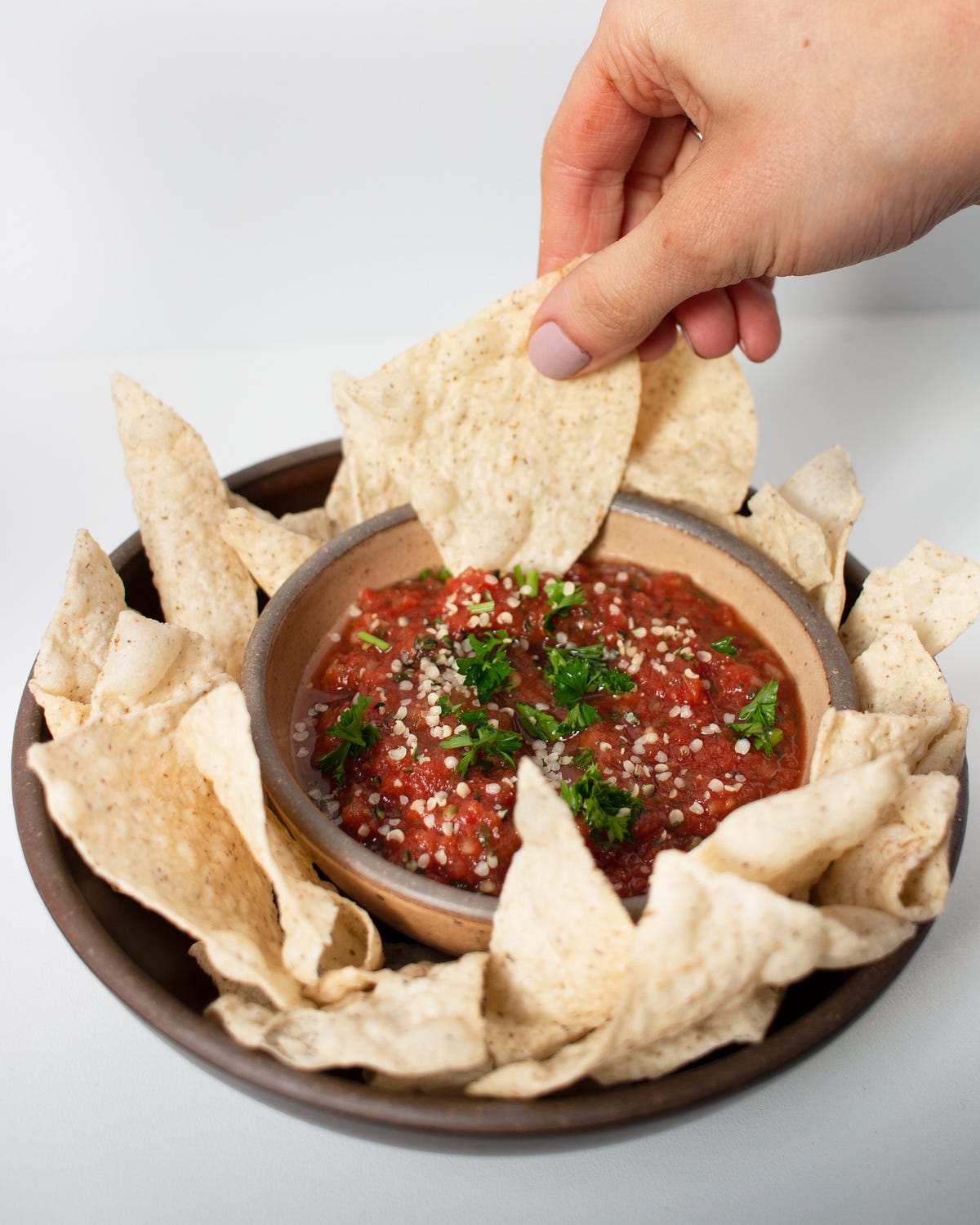 CBD Superfood Salsa with Siete Chips | by Blue Ridge Hemp | Blue Ridge ...