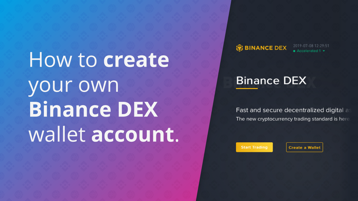 How to create your own Binance DEX wallet account | by Jacqueline B. | qiibee | Medium