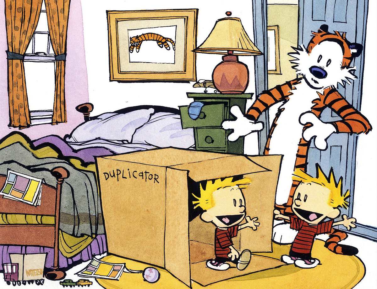 For Calvin and Hobbes Technology Is A Cardboard Box | by Dave Kaufman ...