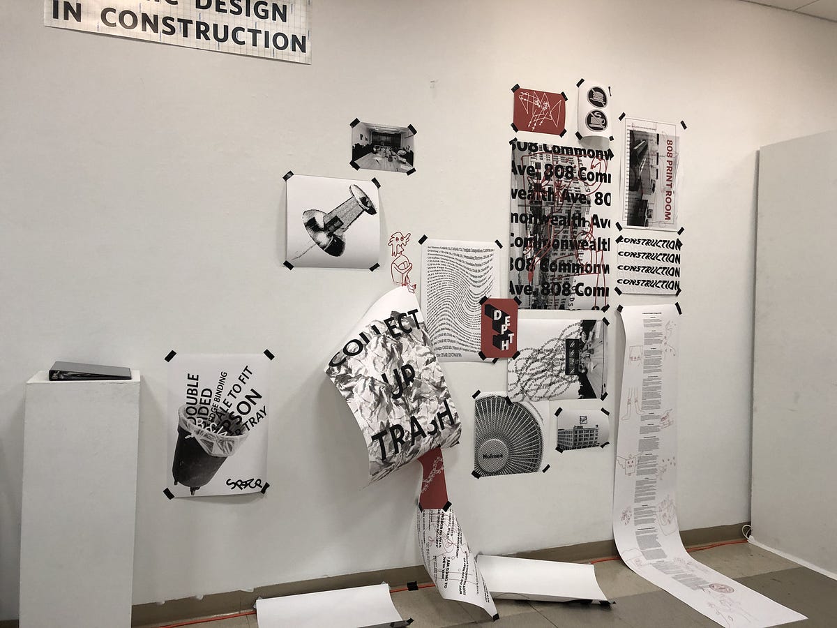 The Persistence of Posters. Graphic design in construction. | by ...
