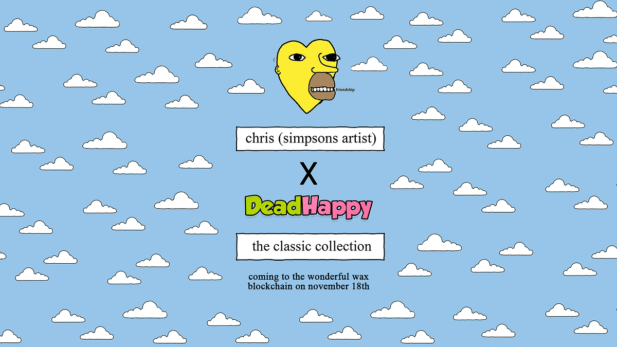 chris (simpsons artist)’s Viral Digital Art Invades WAX | by WAX io ...