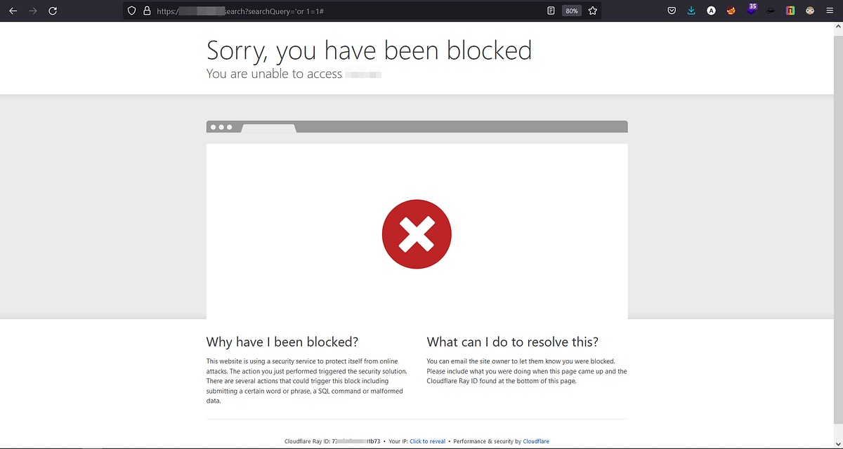 Bypassed Cloudflare’s Web Application Firewall (WAF) | by Ansh Vaid ...