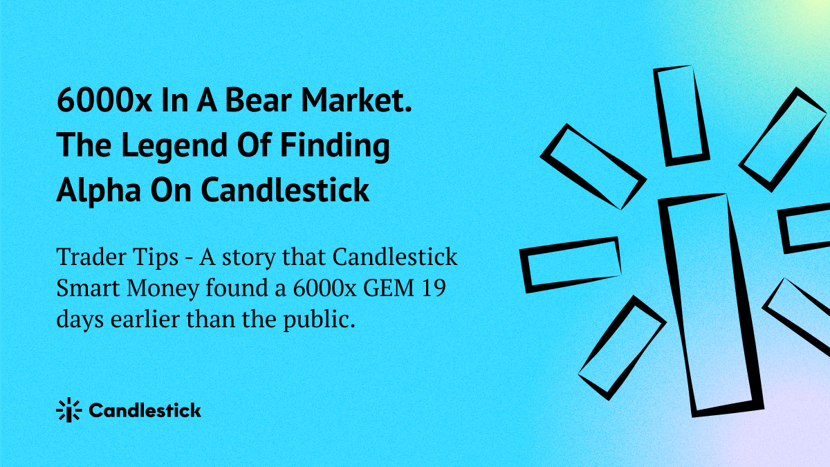 6000x In A Bear Market. The Legend Of Finding Alpha On Candlestick | by ...