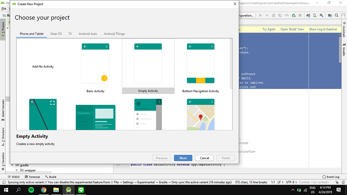Nama. Android fundamentals 10.1 Part A: Room… | by Aulia Nafisah | Medium