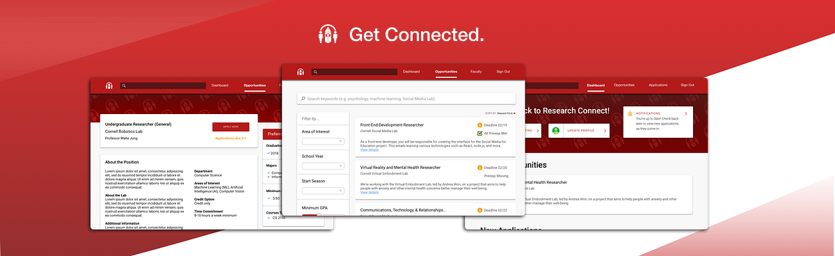 Research Connect. A new find way to find lab research on… | by Emily ...