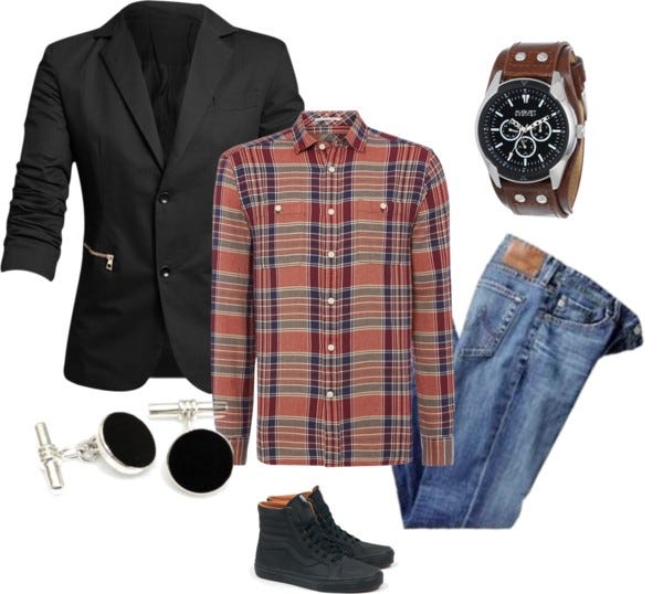 10 Trendsetter Polyvore sets for men | by maulik virparia | Medium