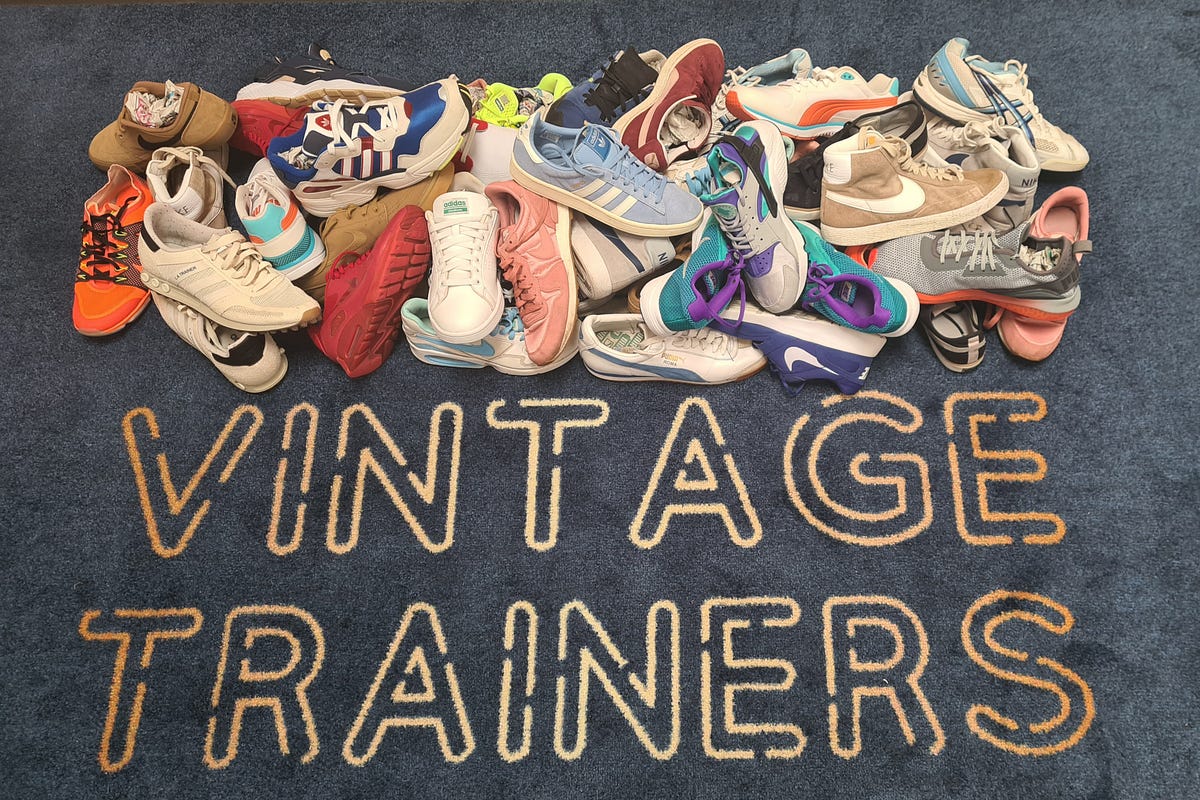 Vintage Trainers — Upcycle Your Vintage Soles | by Mat Shaul | Medium