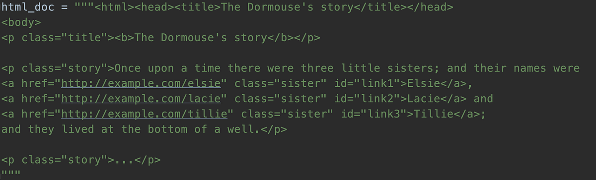 Beautiful What?. (An intro to Beautiful Soup) | by Aidan Stack | Sep ...