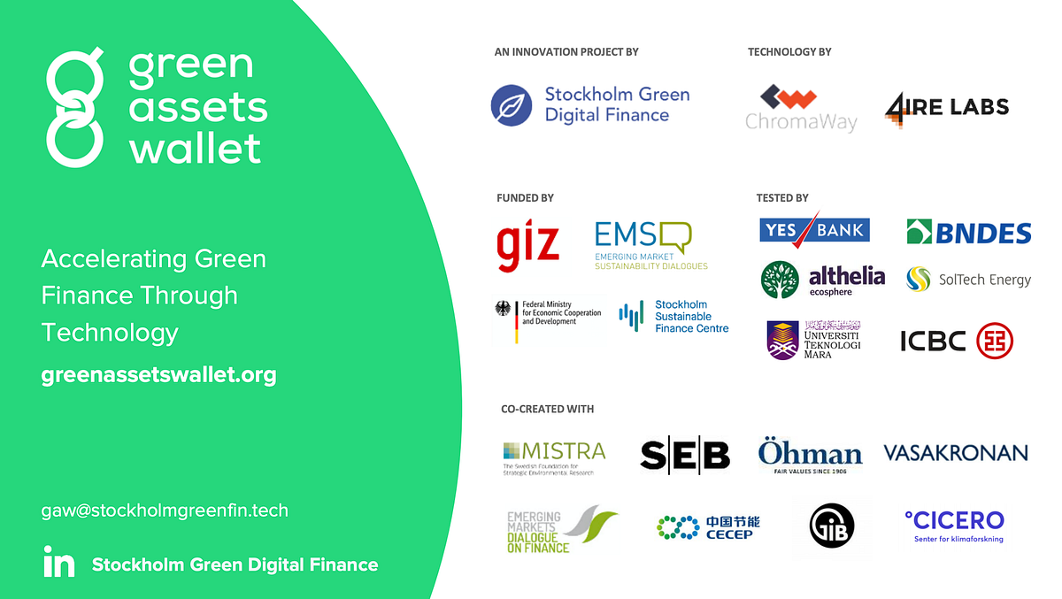 Green Assets Wallet: Blockchain in the Green Finance | by Helen ...