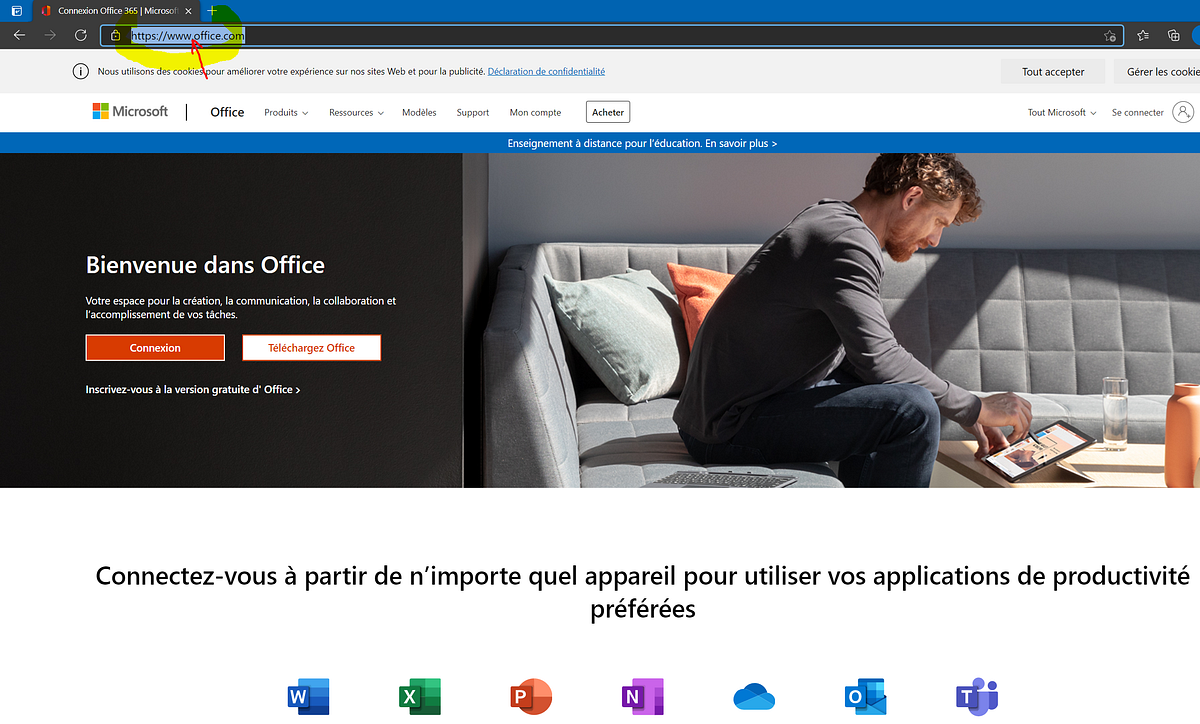 1–2.Se connecter à 365 (Microsoft Office et Teams) | by Pascal Kotté ...
