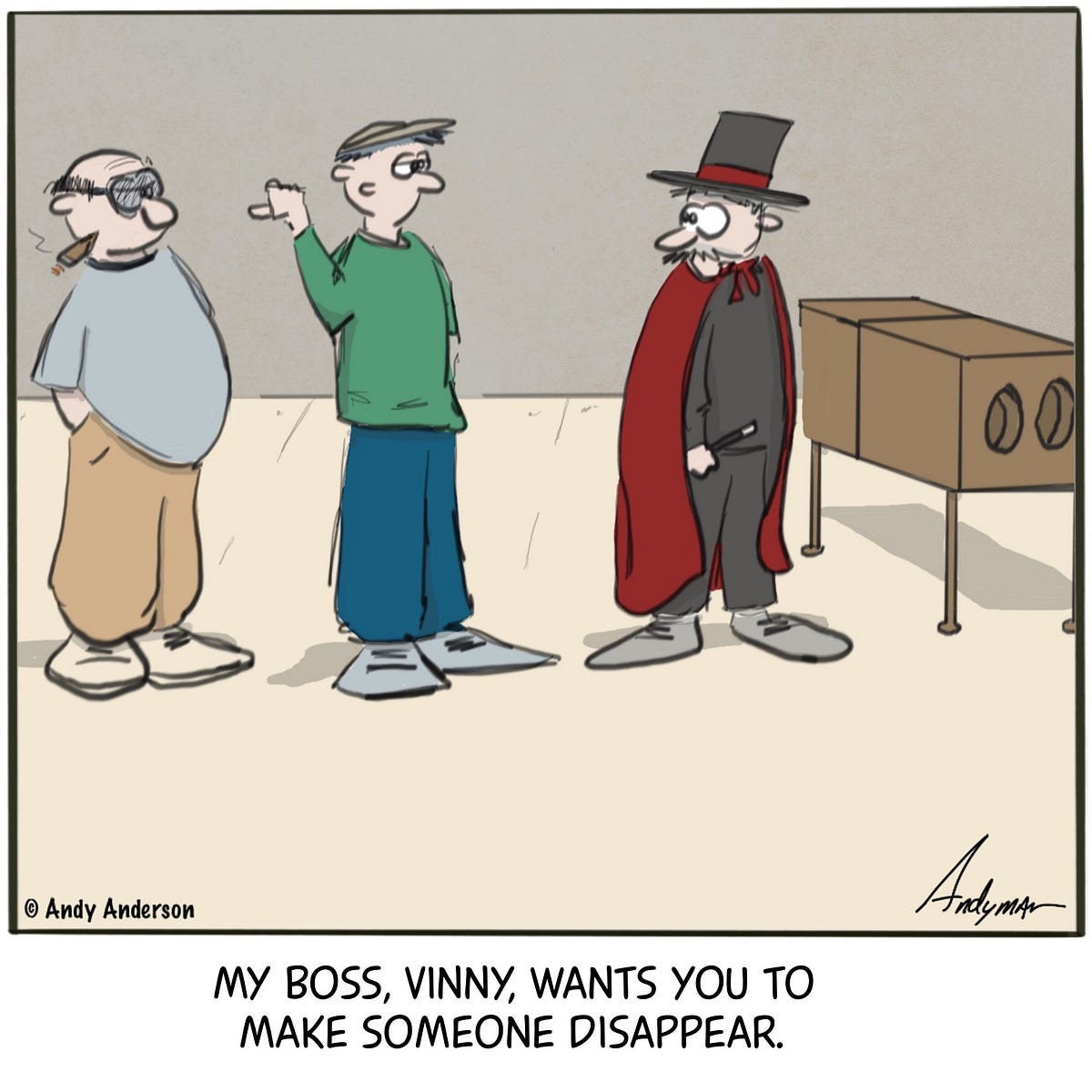 Sounds a little tricky… | by Andy Anderson | Andy Anderson Cartoons ...