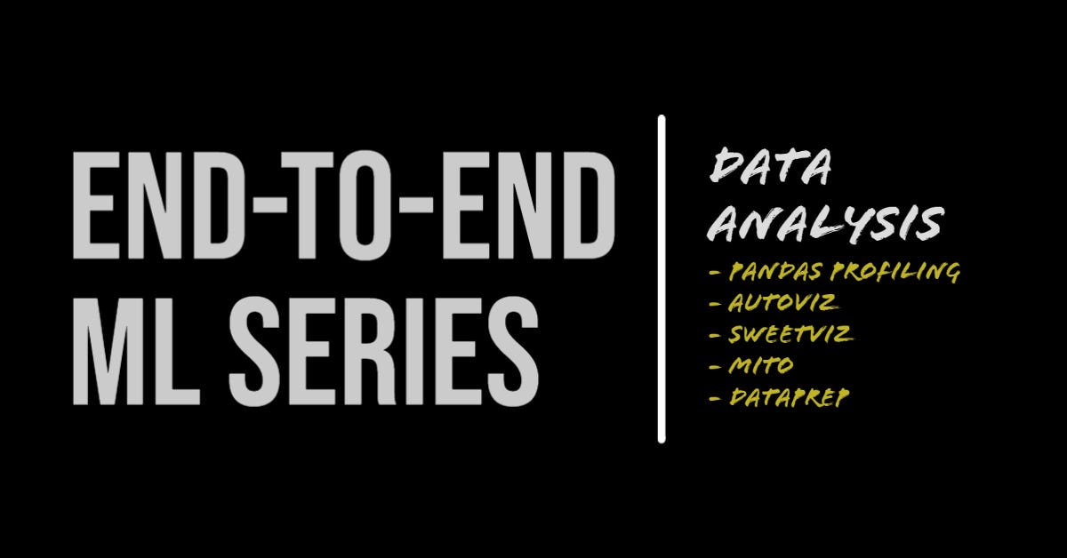 End-to-End Machine Learning series: Exploratory Data Analysis | by ...