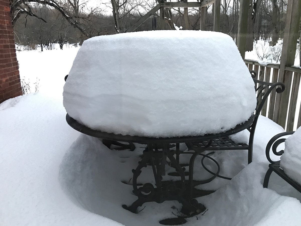Whipped Cream Snow. A Hallmark Card of a weekend left me… | by Nancy ...