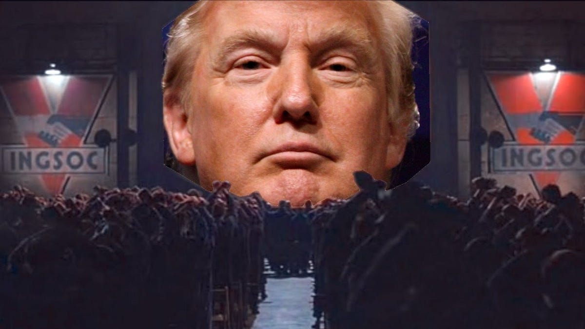 A era Trump e o furor acerca do livro 1984, de George Orwell | by ...
